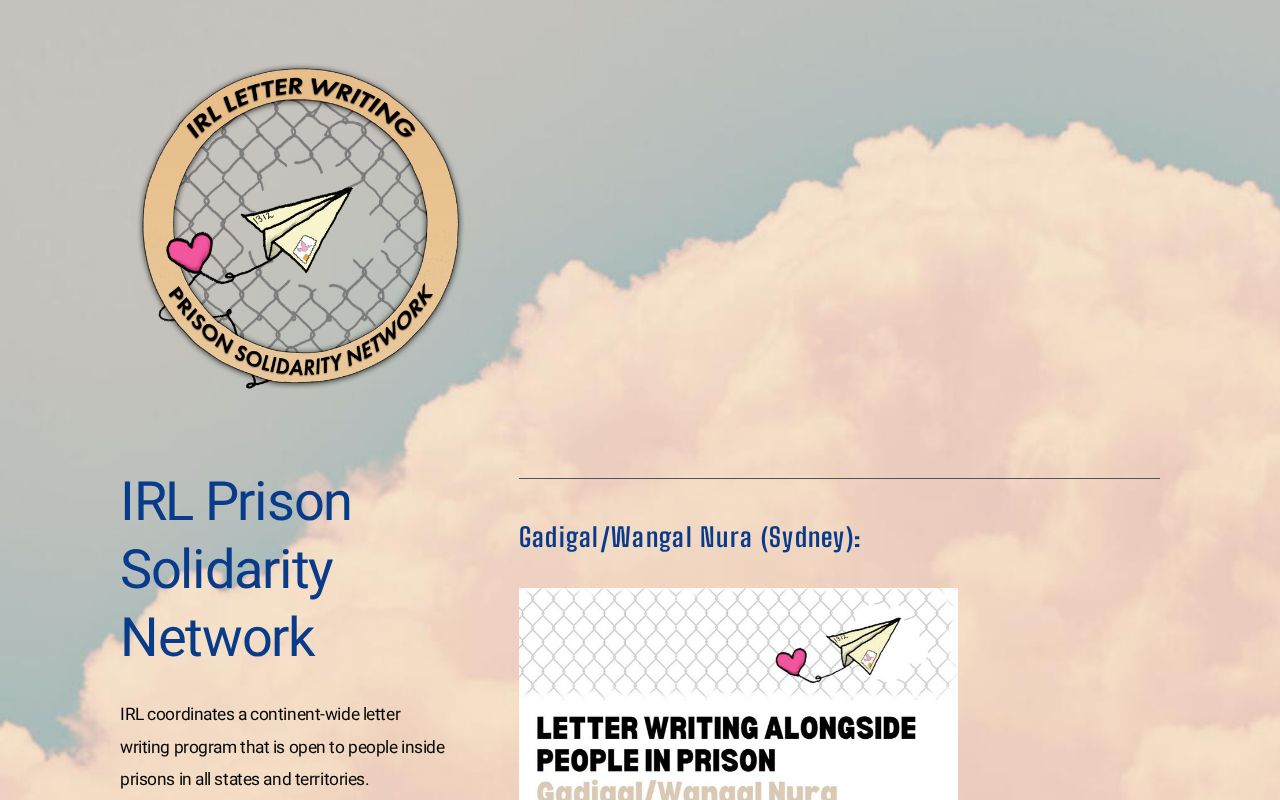 IRL Prison Solidarity Network